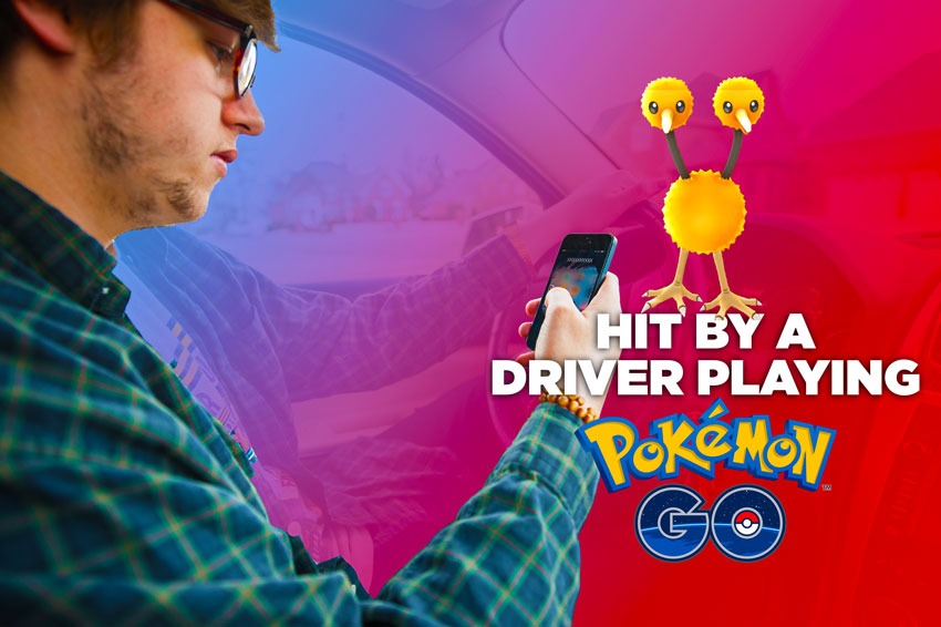 Distracted Driving While Playing Pokemon Go | Greenville Personal ...